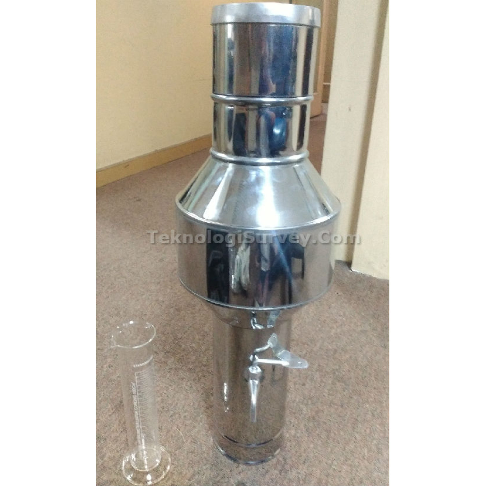 Jual Rain Gauge Ombrometer Stainless Steel